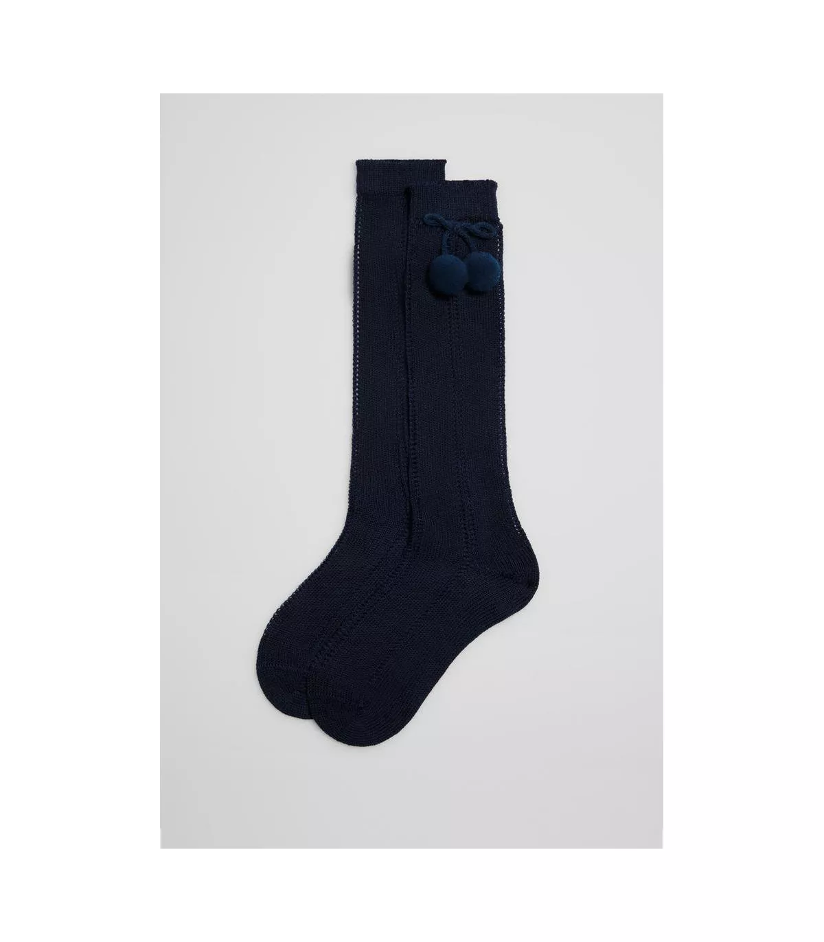 CALCETIN INFANTIL ALTO HILO CON BORLON DE YSABEL MORA REF: 02852 de ...